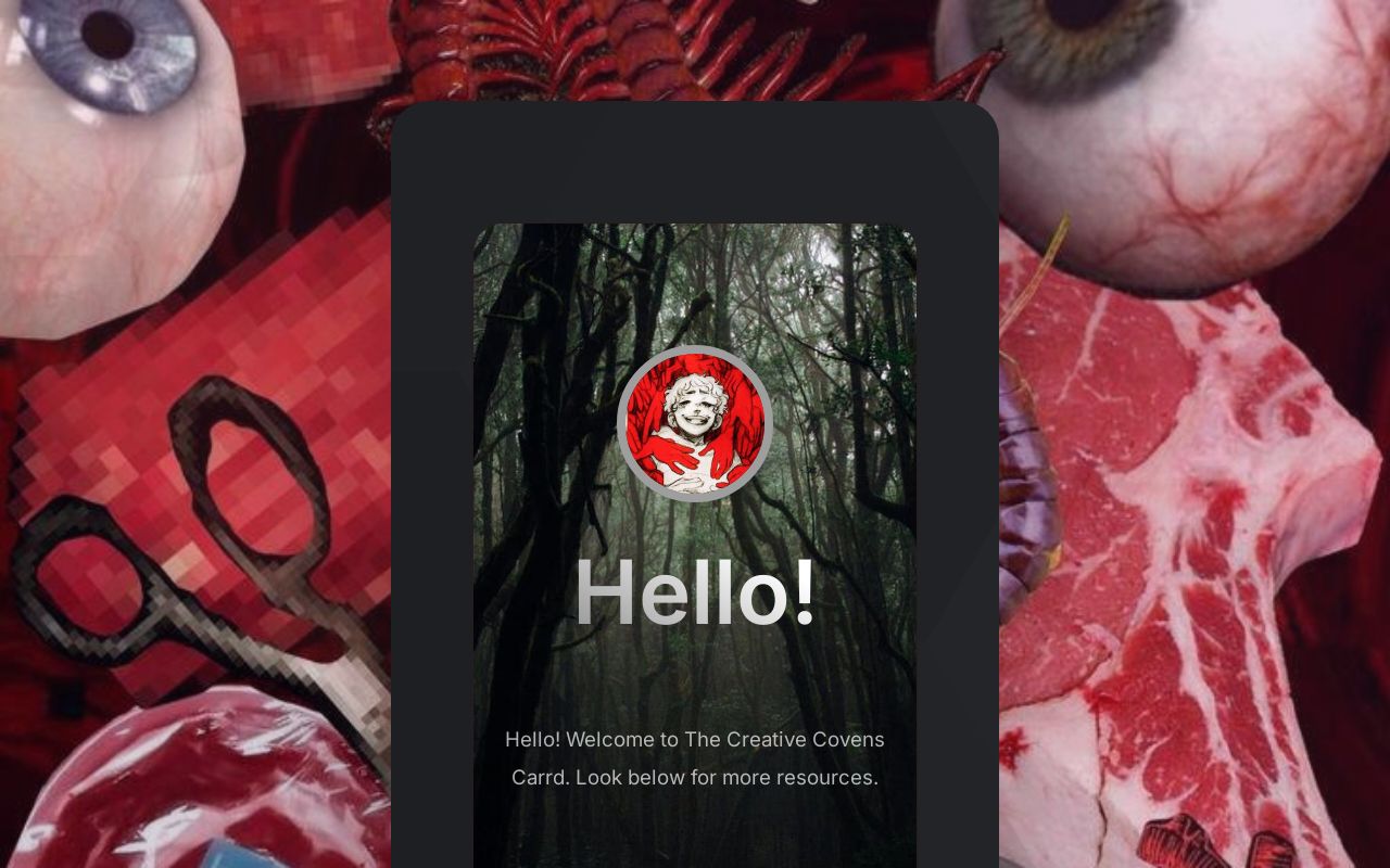 The Creative Coven Carrd